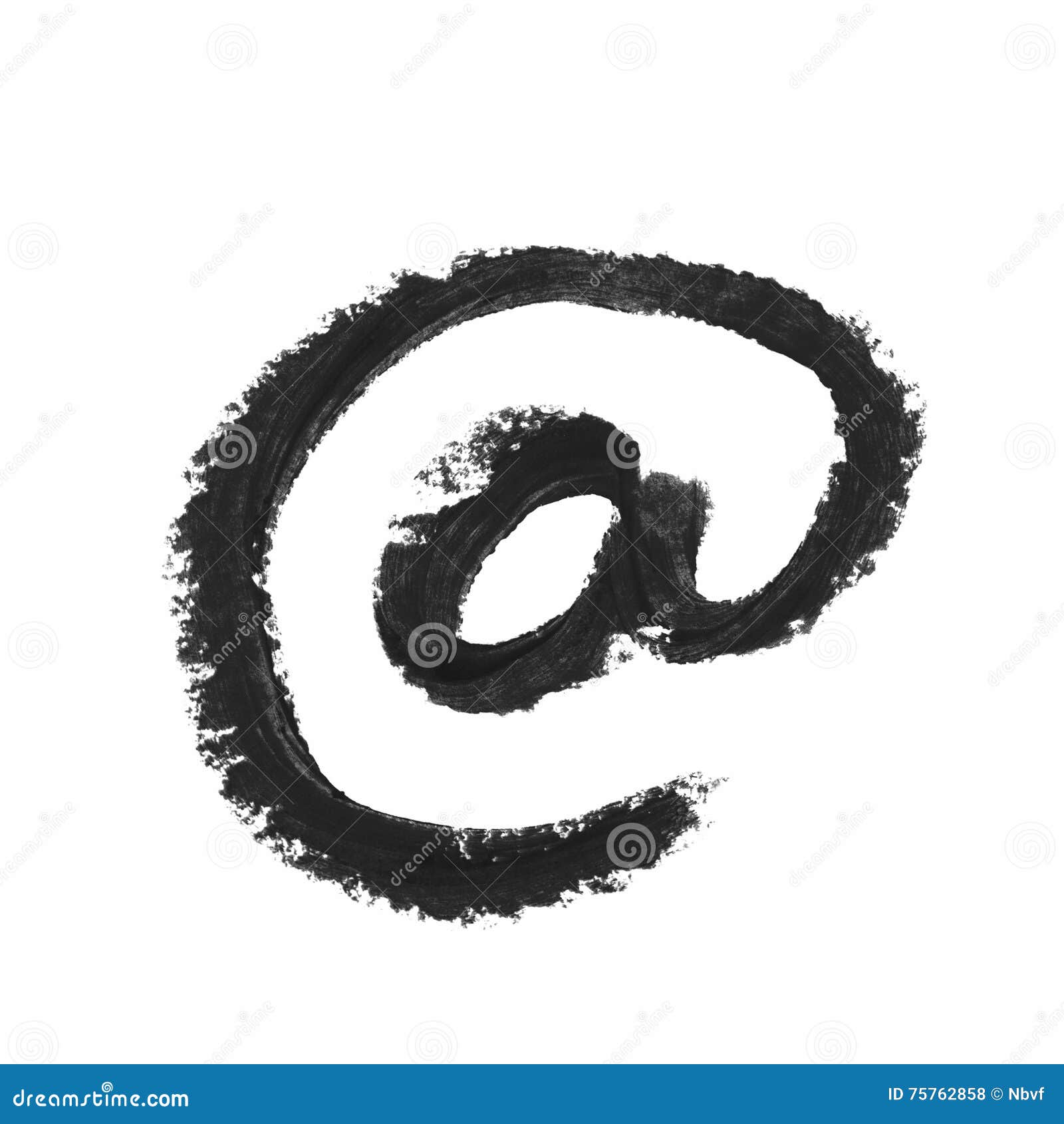 Al Simbolo Di Internet Del Segno Isolato Fotografia Stock - Immagine di ...