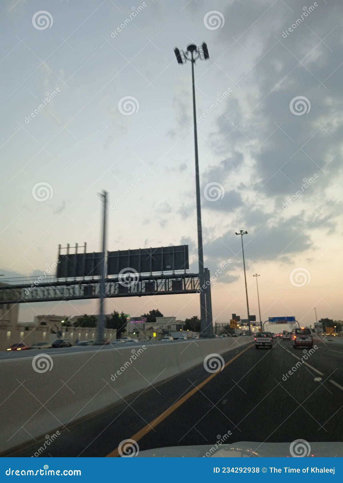 Al Waab Road Qatar editorial stock photo. Image of waab - 234292938