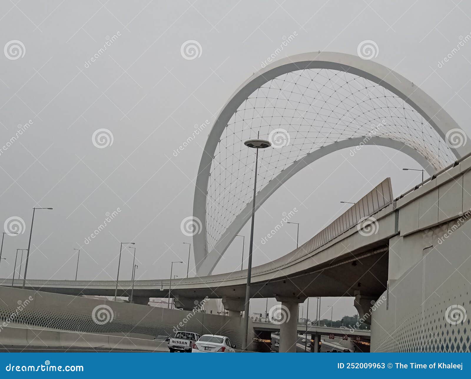 Al Wahda Arch of Doha Qatar Editorial Stock Photo - Image of doha ...