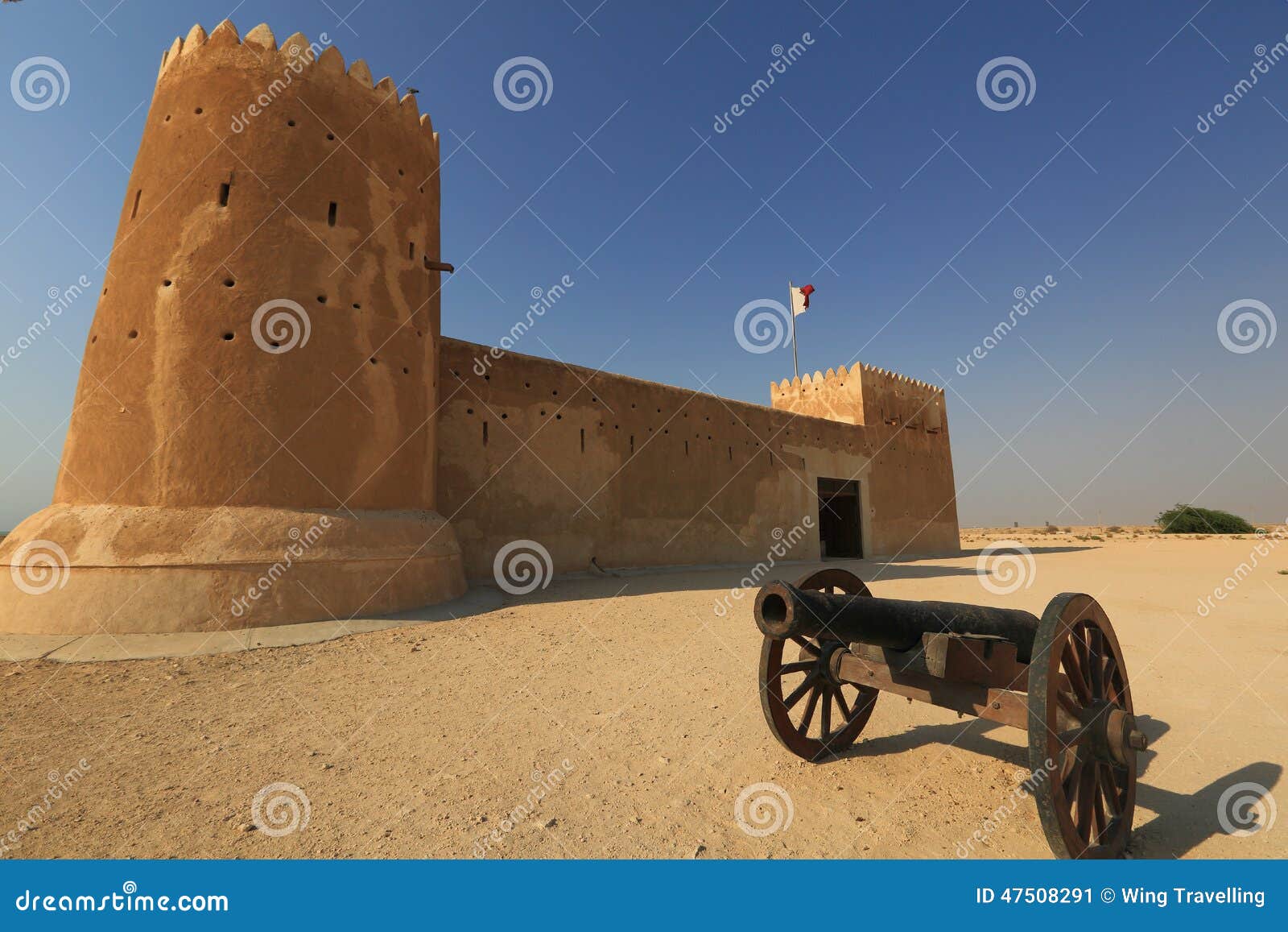 Al Zubarah Archaeological Site Imagem de Stock - Imagem de marco, local ...