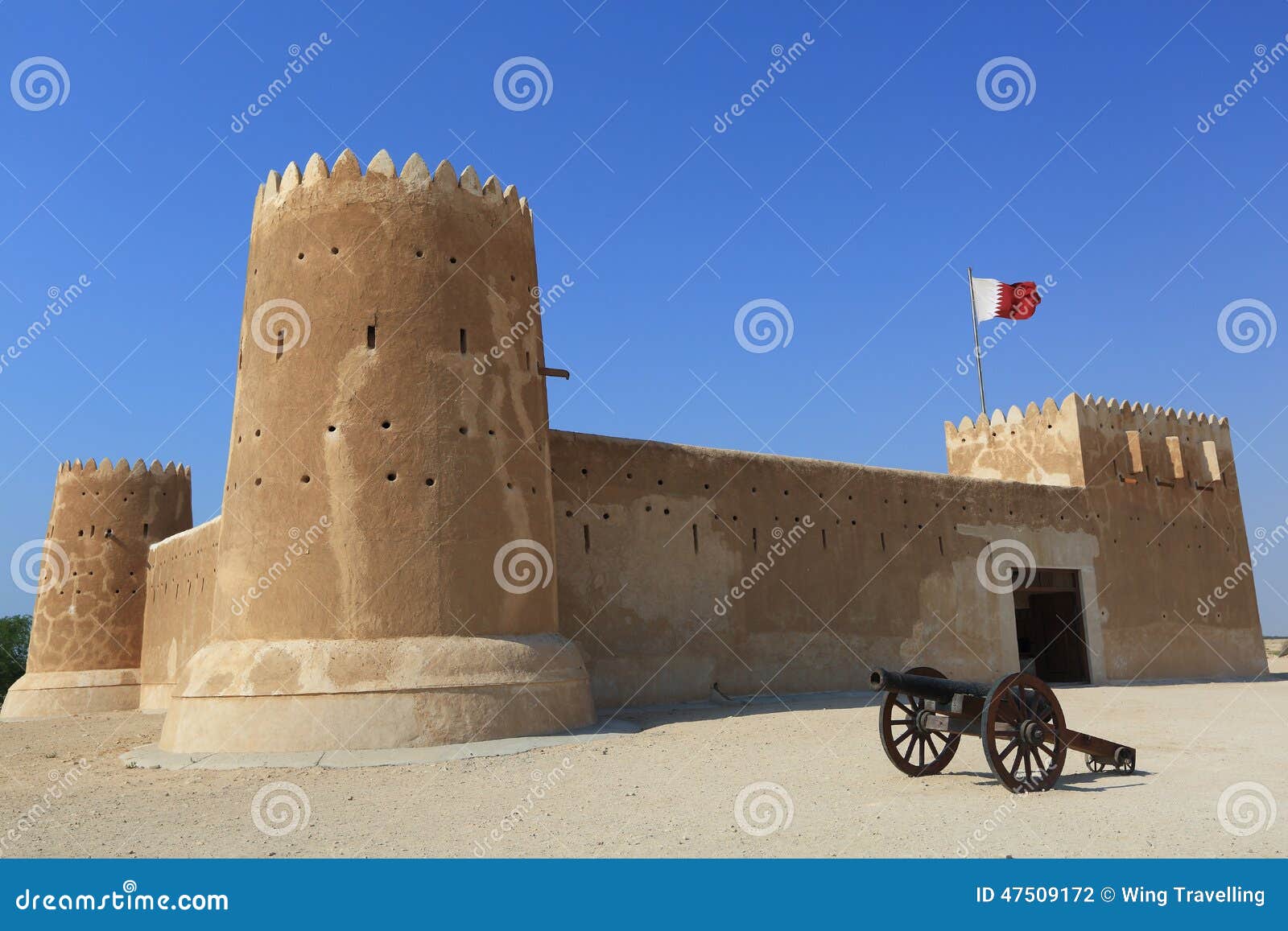 Al Zubarah Archaeological Site Fotografía editorial - Imagen de ...