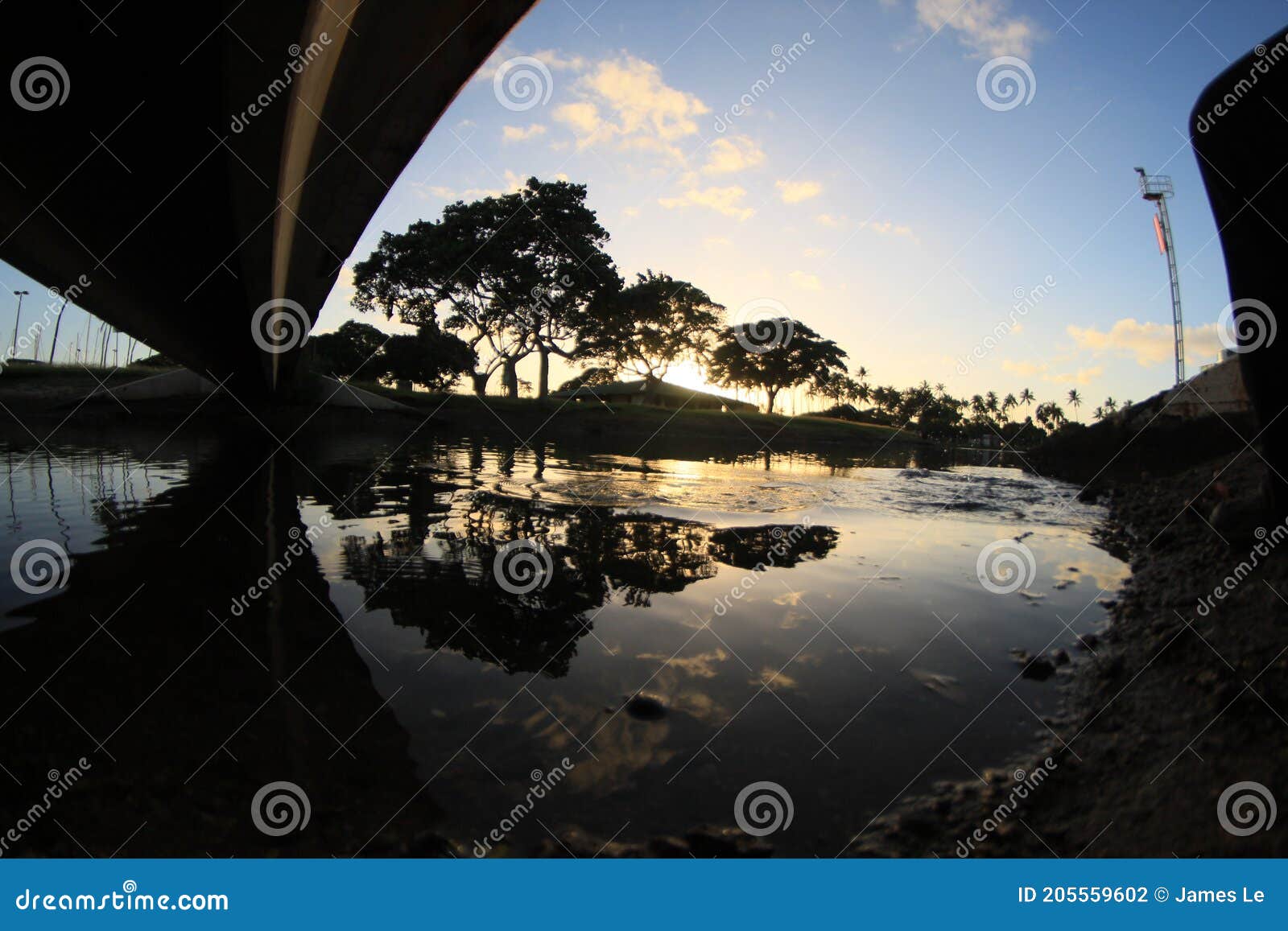 Ala Moana sunset 2 stock photo. Image of horizon, moana - 205559602