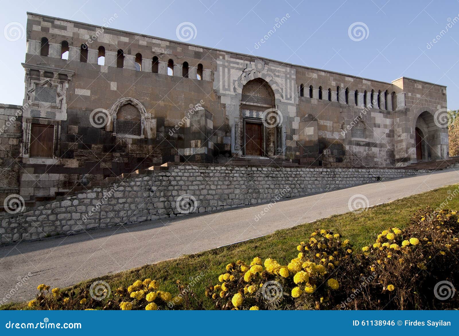 Alaaddin Mosque. Konya, Turkey Stock Photo - Image of morning, ancient ...