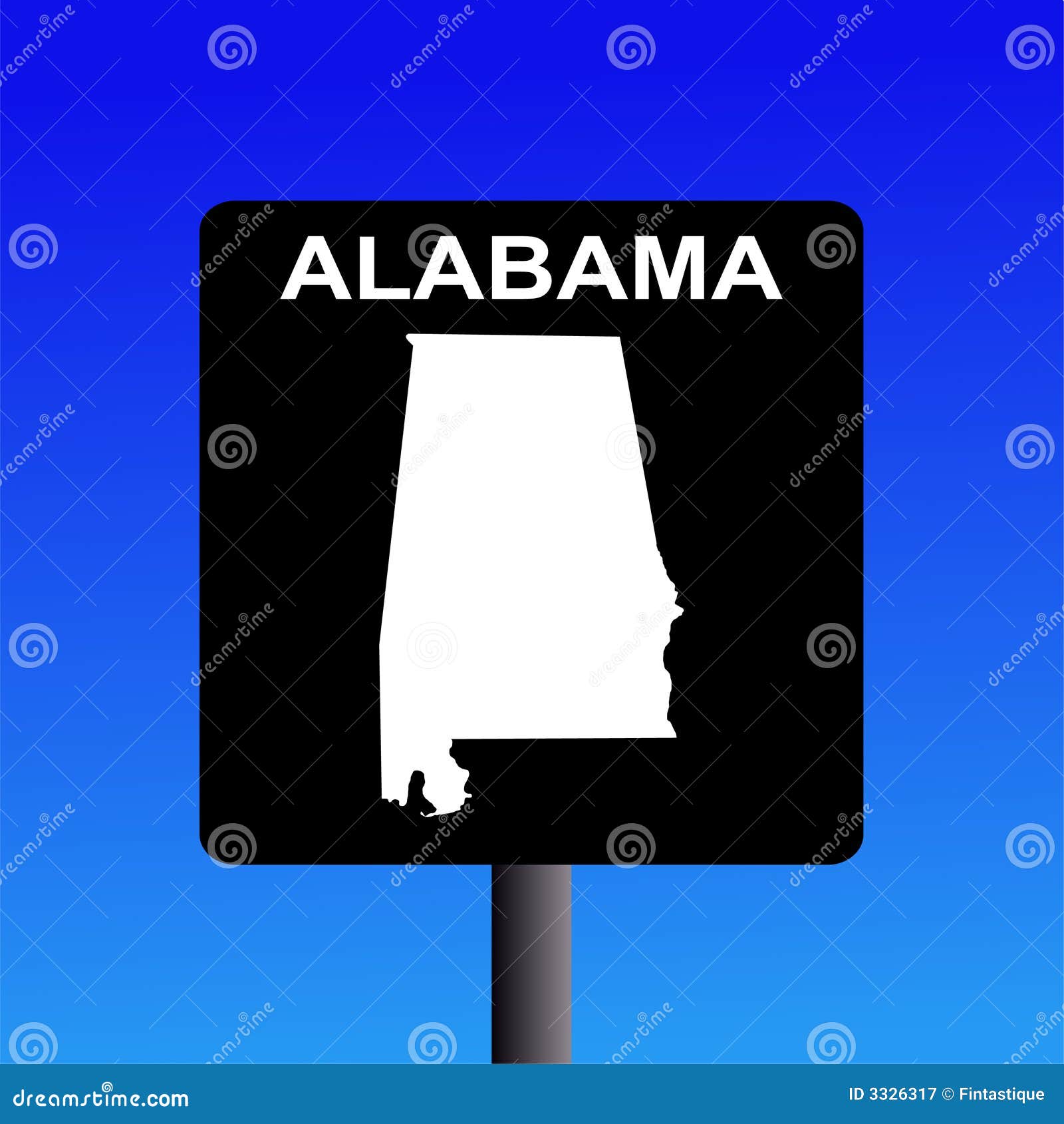 Alabama Highway Sign Stock Illustrations – 435 Alabama Highway Sign ...