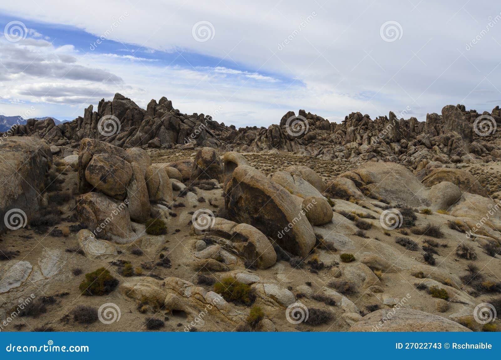 Alabama Hills Landscape and Background Stock Image - Image of hiking ...