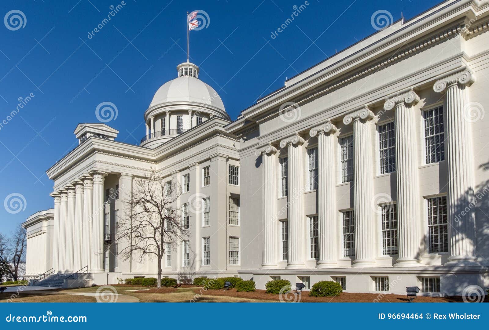 Alabama State Capitol Building Stock Photo - Image of laws, legislature ...