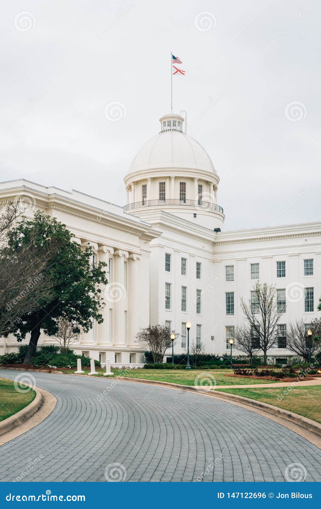 The Alabama State Capitol, in Montgomery, Alabama Stock Photo - Image ...