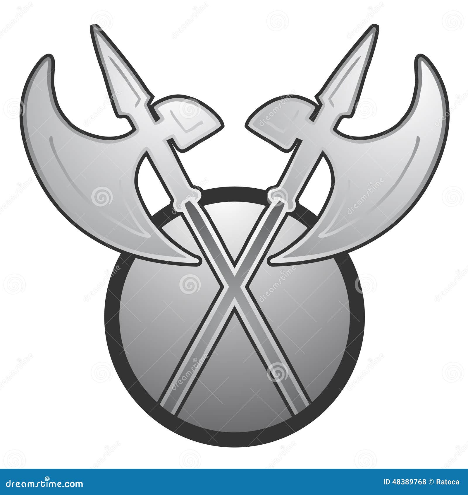 Alabarde icon stock vector. Illustration of fantasy, chivalry - 48389768