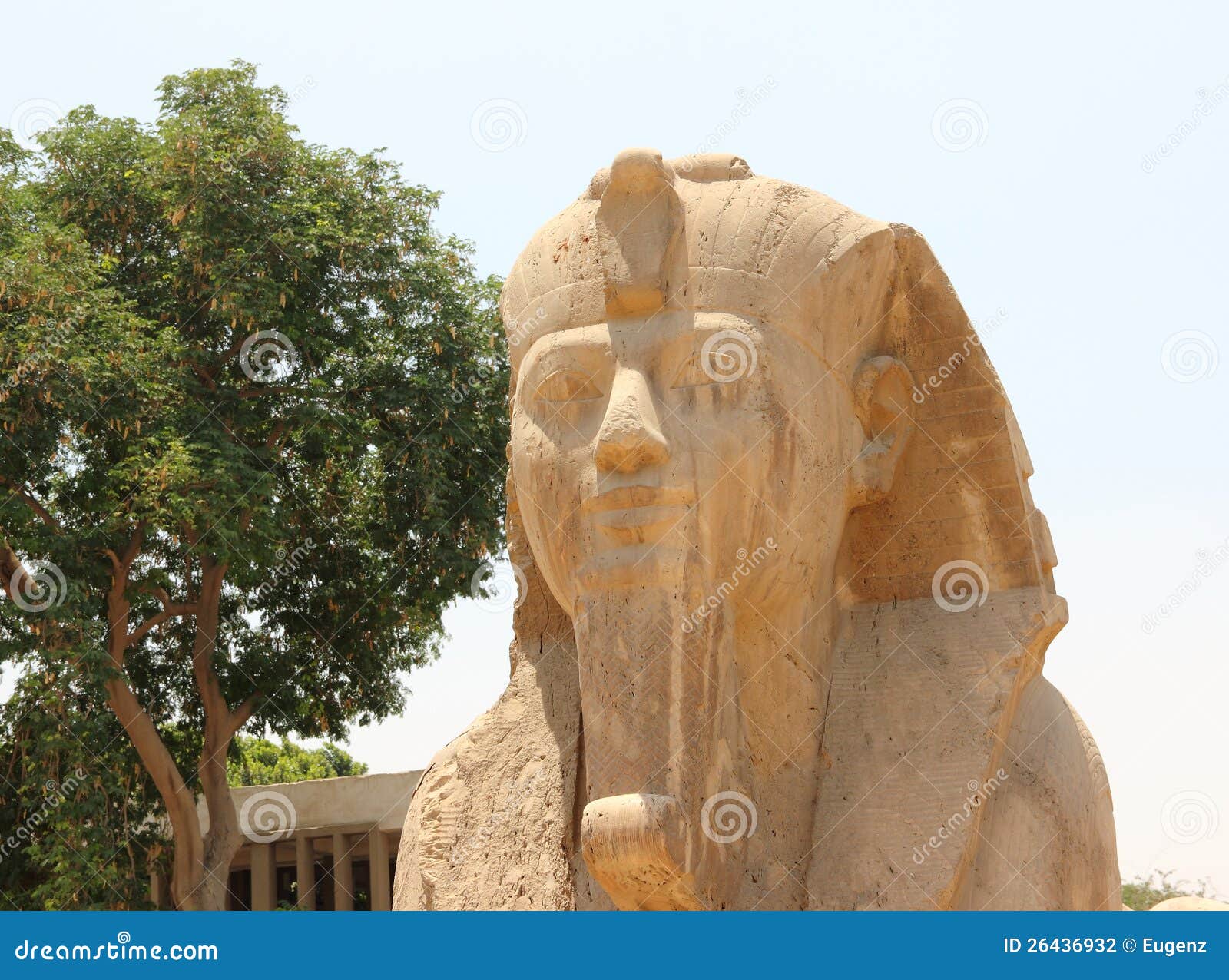 Alabaster Sphinx of Memphis. Stock Photo - Image of antique, egypt ...