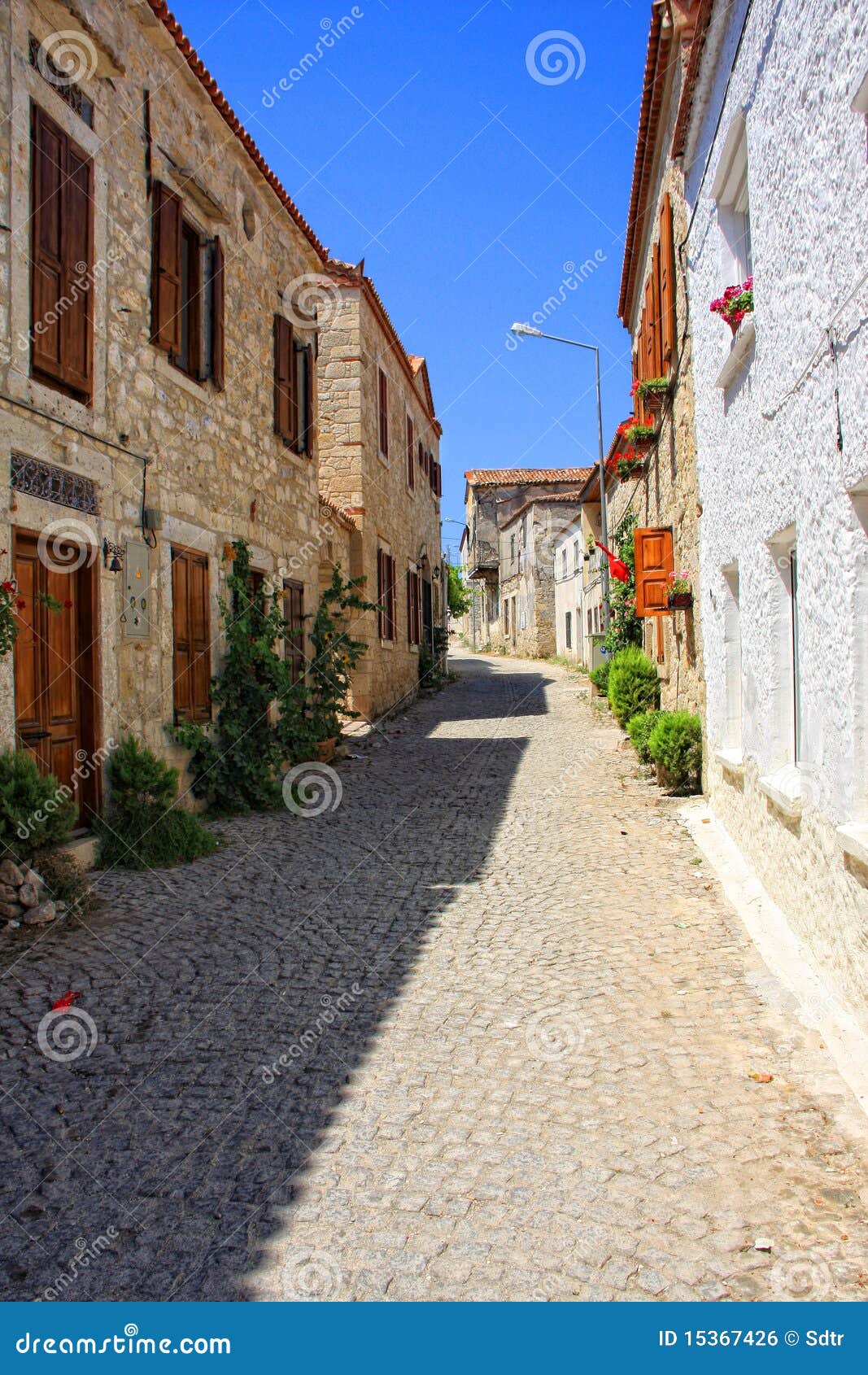 Alacati stock photo. Image of estate, residential, obsolete - 15367426