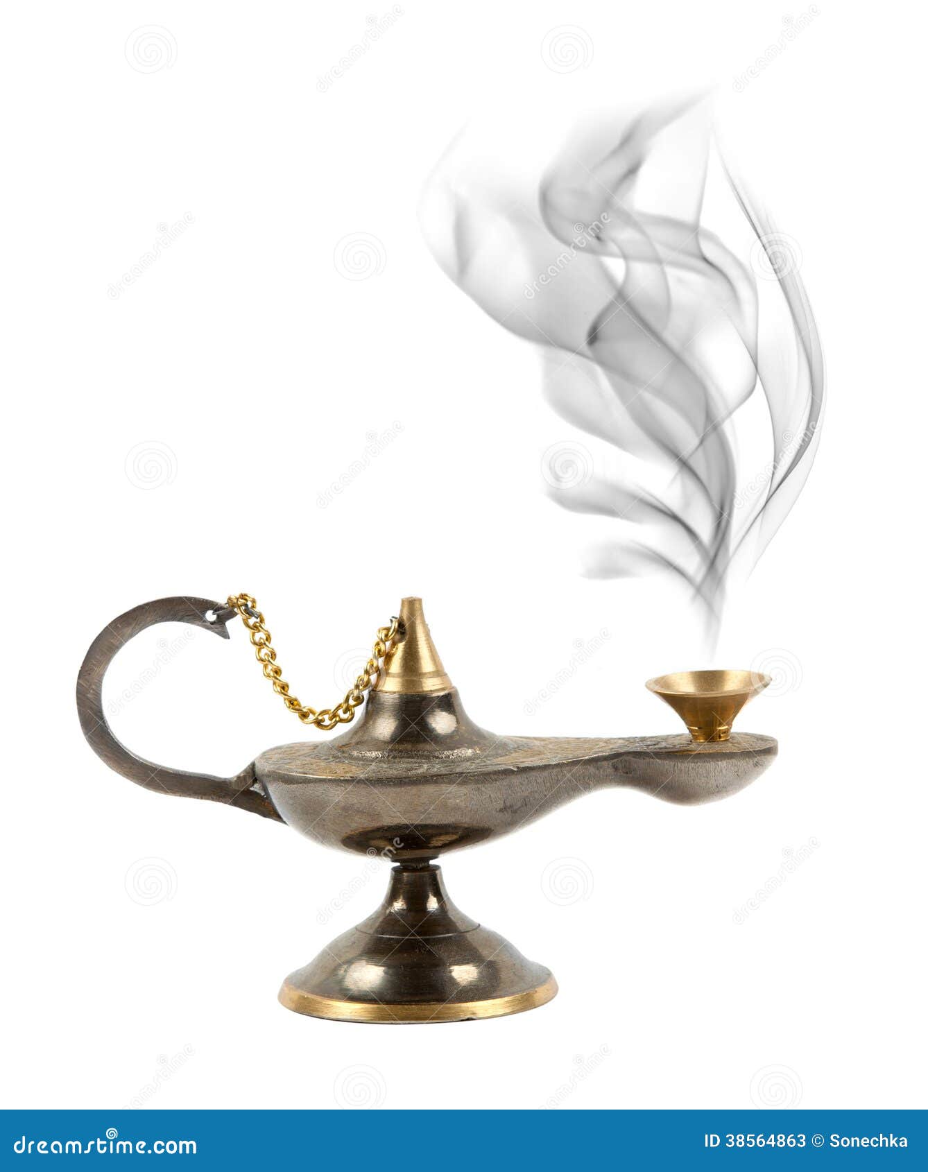 Aladdin magic lamp stock image. Image of concept, magical - 38564863