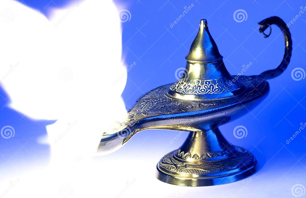 Aladdin s lamp stock photo. Image of jinn, legend, magic - 43712
