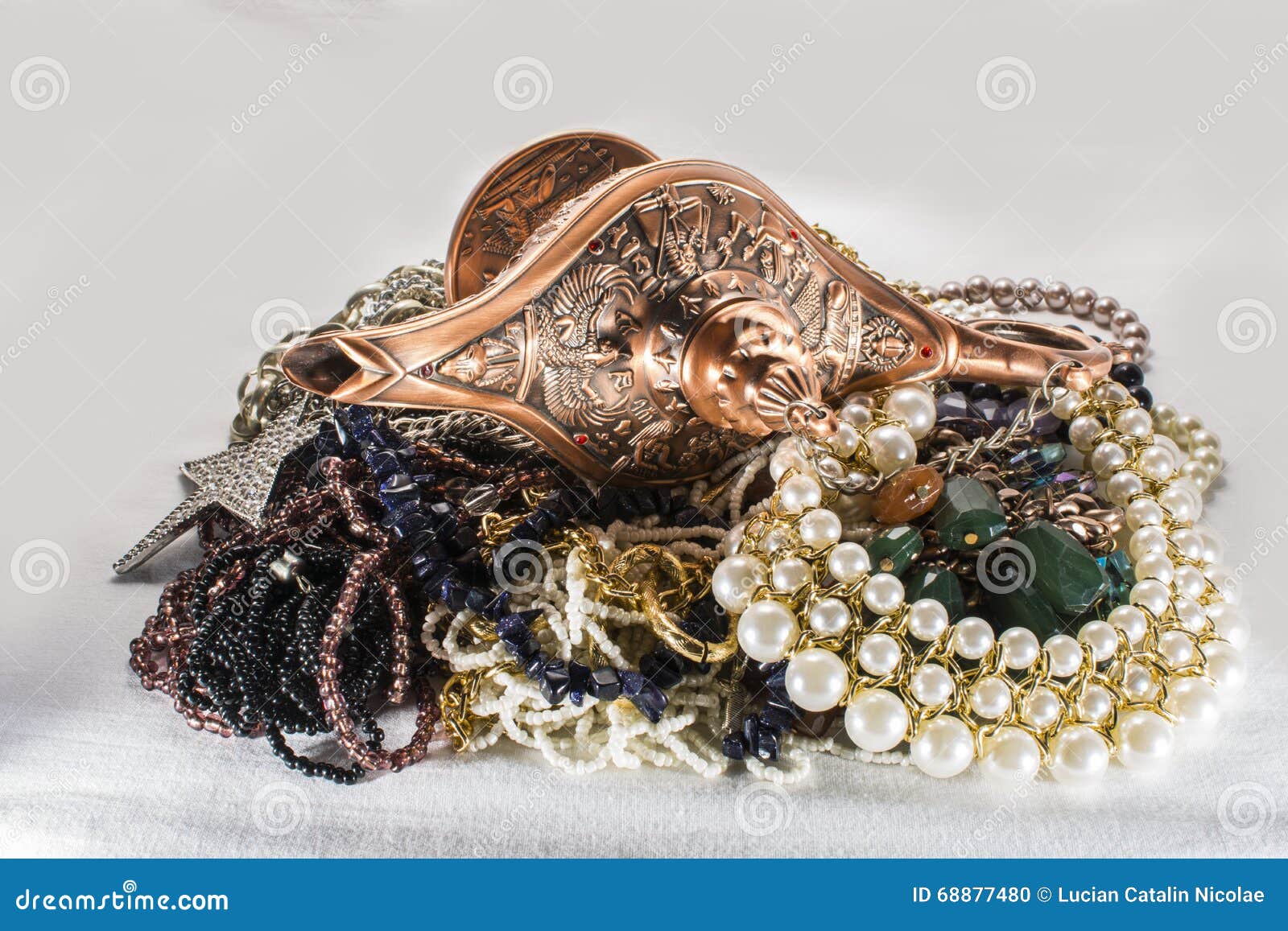 Aladdin s lamp stock photo. Image of help, fairy, cushion - 68877480