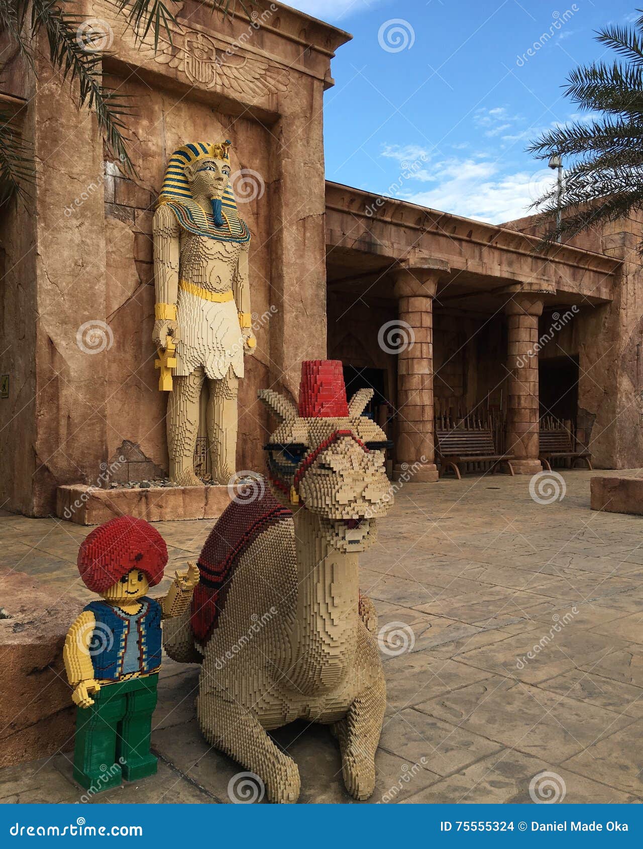 Aladdin statue at legoland editorial stock image. Image of tourism ...