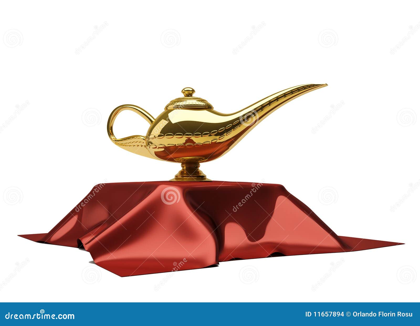 Aladin magic lamp stock illustration. Illustration of antique - 11657894