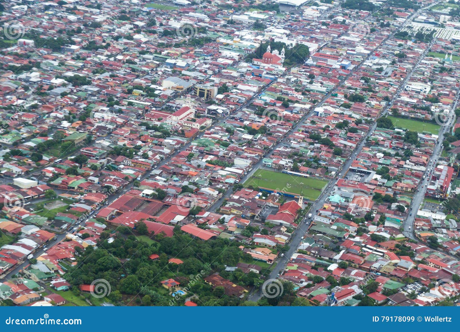 Alajuela Del Centro, Costa Rcia Immagine Stock Editoriale - Immagine di ...