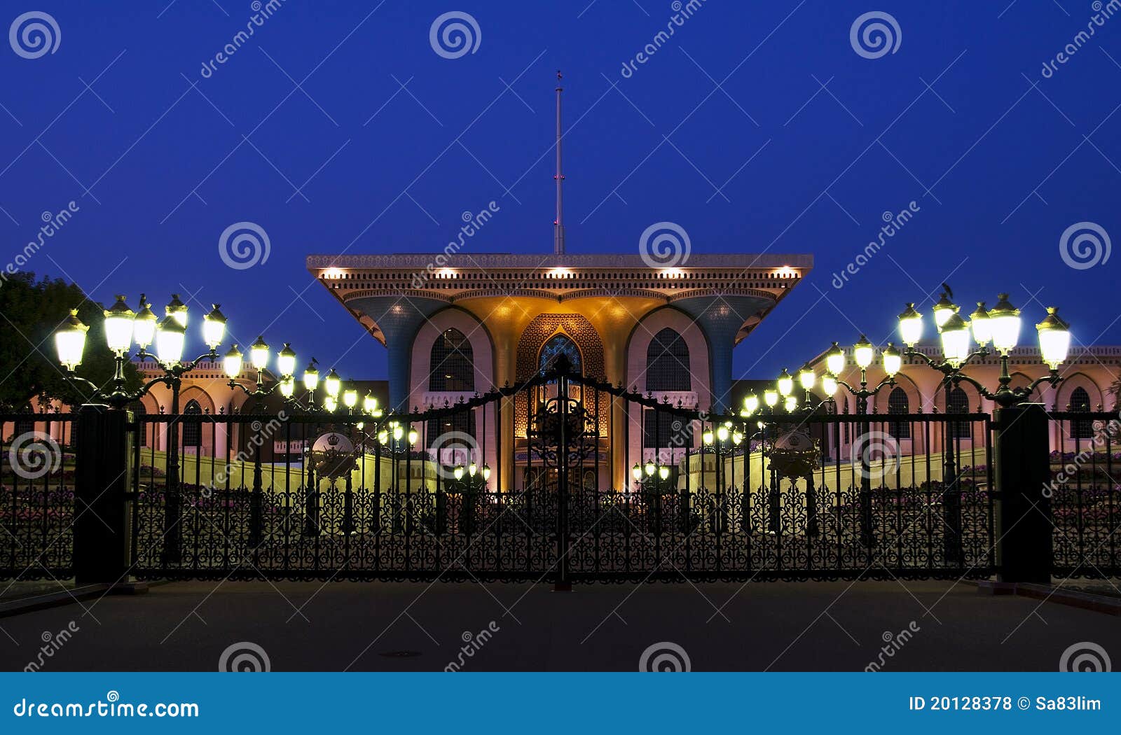 Alalam Palace stock photo. Image of alalam, architecture - 20128378