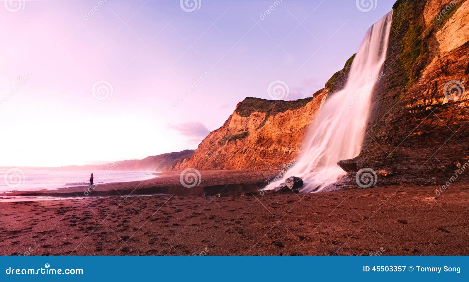 Alamere falls stock image. Image of marin, reyes, point - 45503357