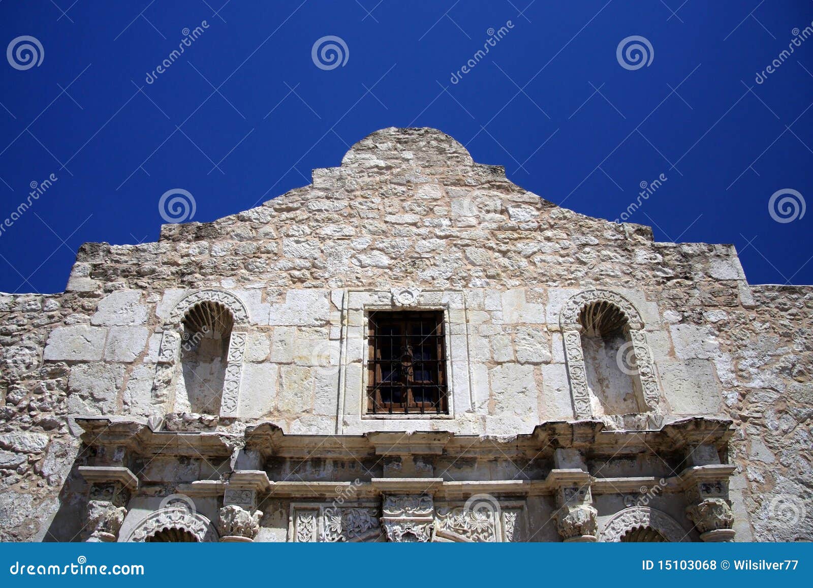 The Alamo stock photo. Image of mission, church, desert - 15103068