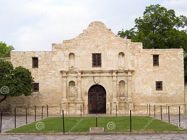The Alamo stock image. Image of history, door, columns - 824587