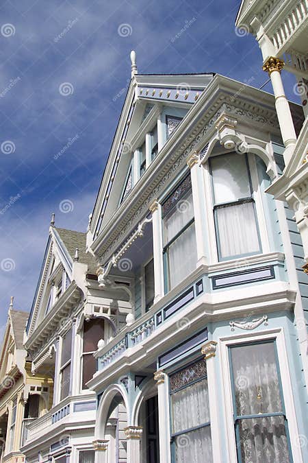 Alamo Square Architecture stock photo. Image of victorian - 8572