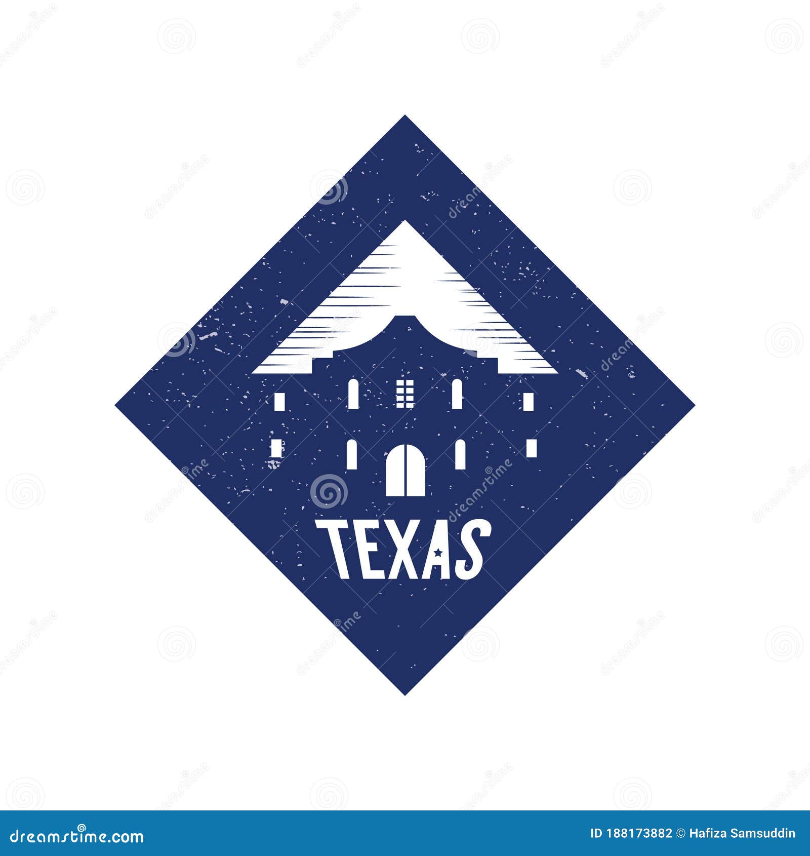 Alamo. Vector Illustration Decorative Design Stock Vector ...