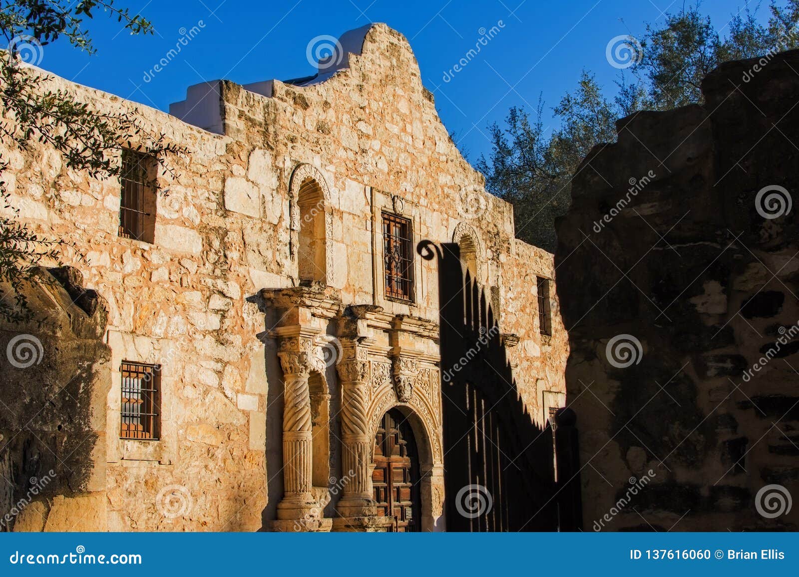 The Alamo at Sunset stock photo. Image of antonio, america - 137616060
