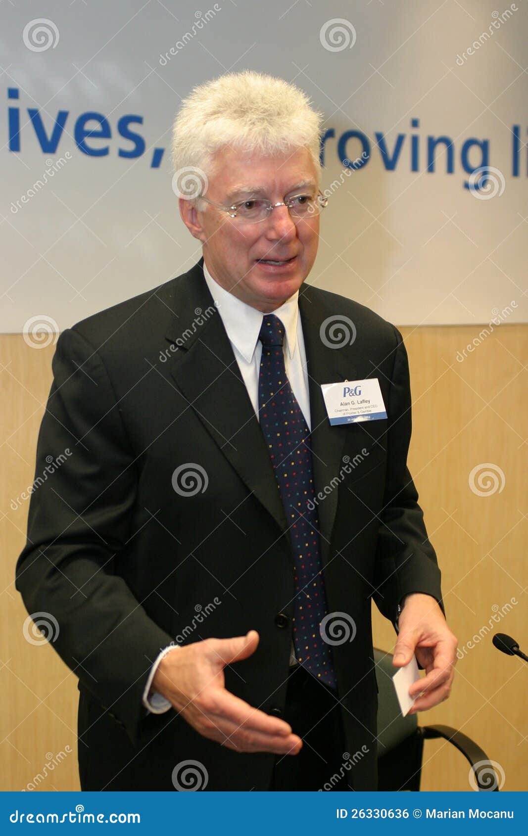Alan G. Lafley editorial photo. Image of gamble, businessman - 26330636
