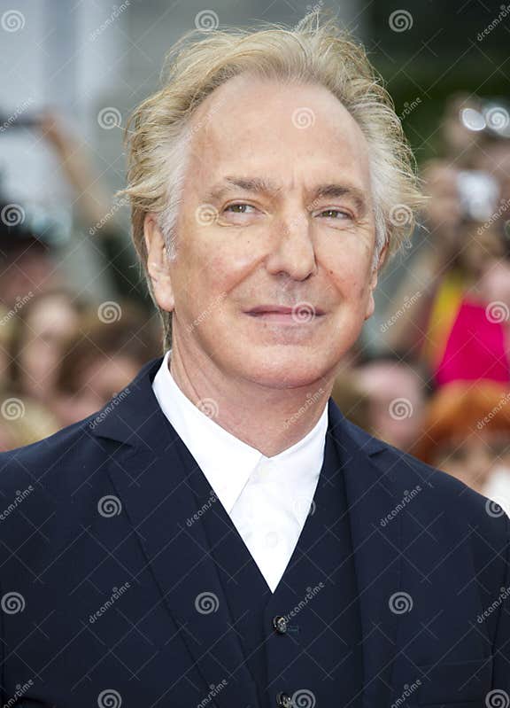 Alan Rickman editorial stock image. Image of premiere - 26290139