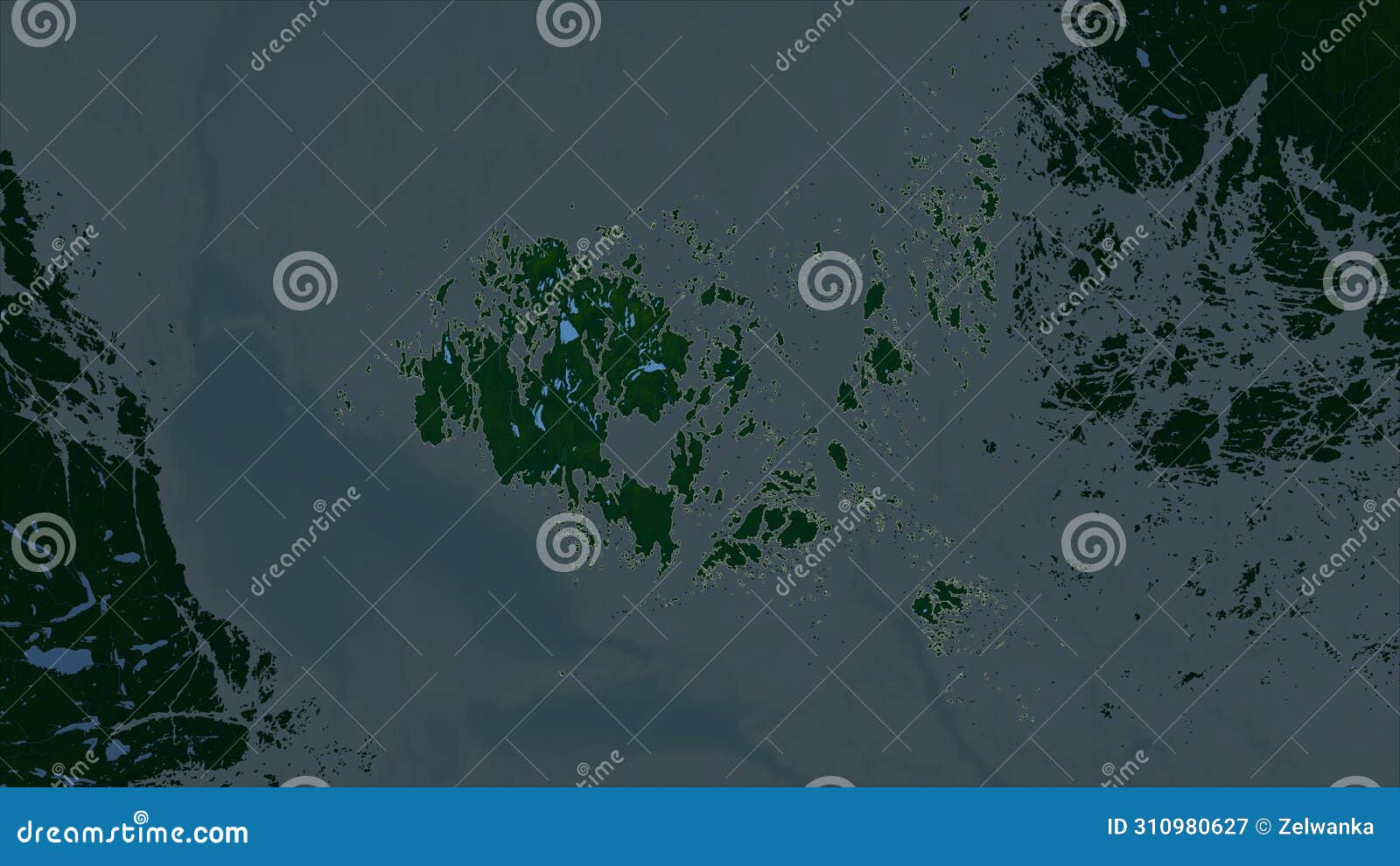 Aland Islands Highlighted. Topo German Royalty-Free Stock Photography ...