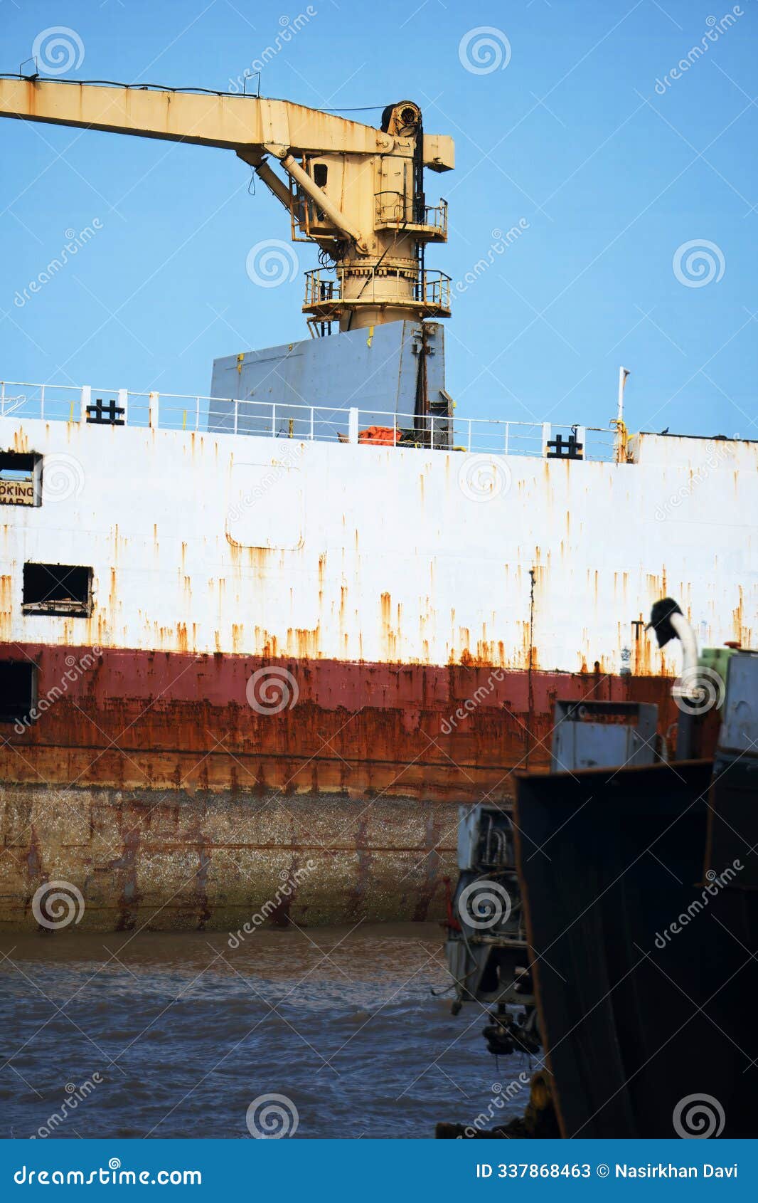 Alang, Bhavnagar, 31, August, 2024: Side Perspective of the ...