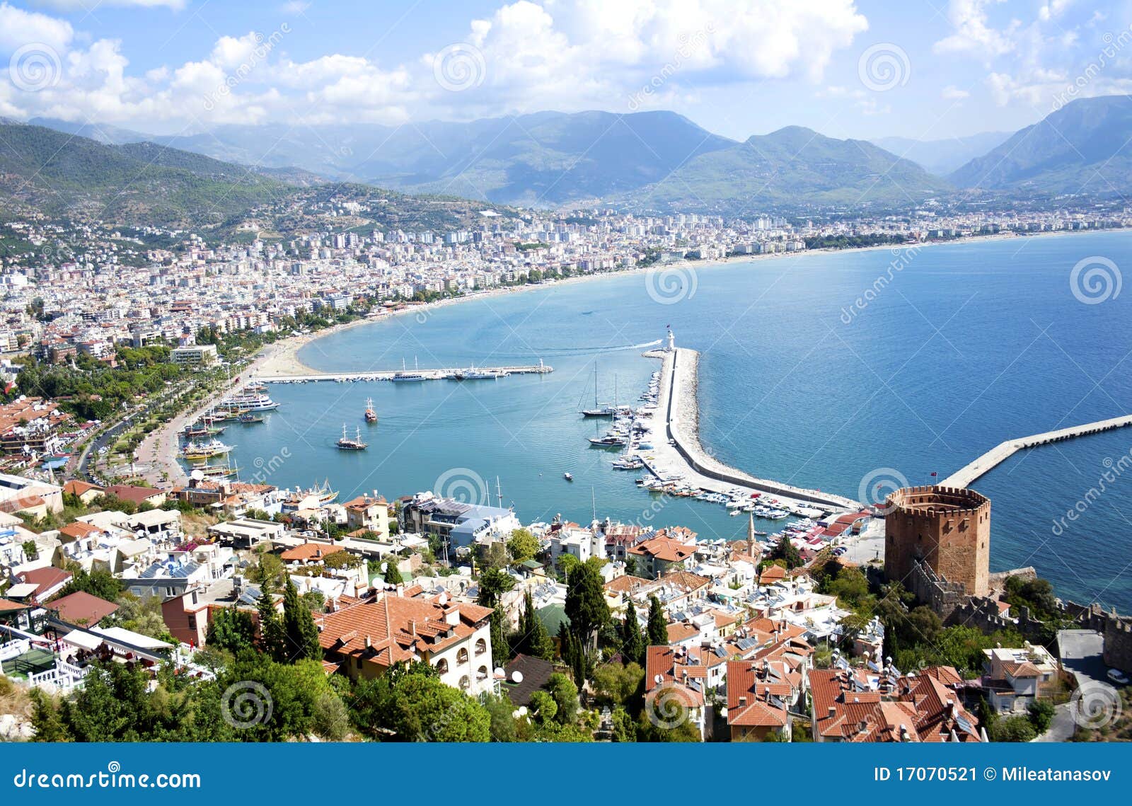 Alanya, Turkey stock image. Image of water, vacation - 17070521