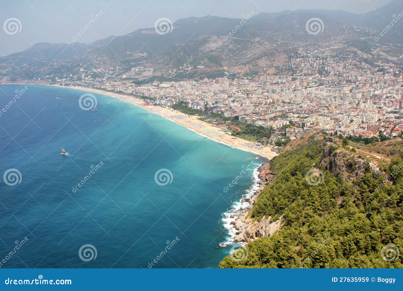 Alanya, Turkey stock image. Image of landscape, scene - 27635959