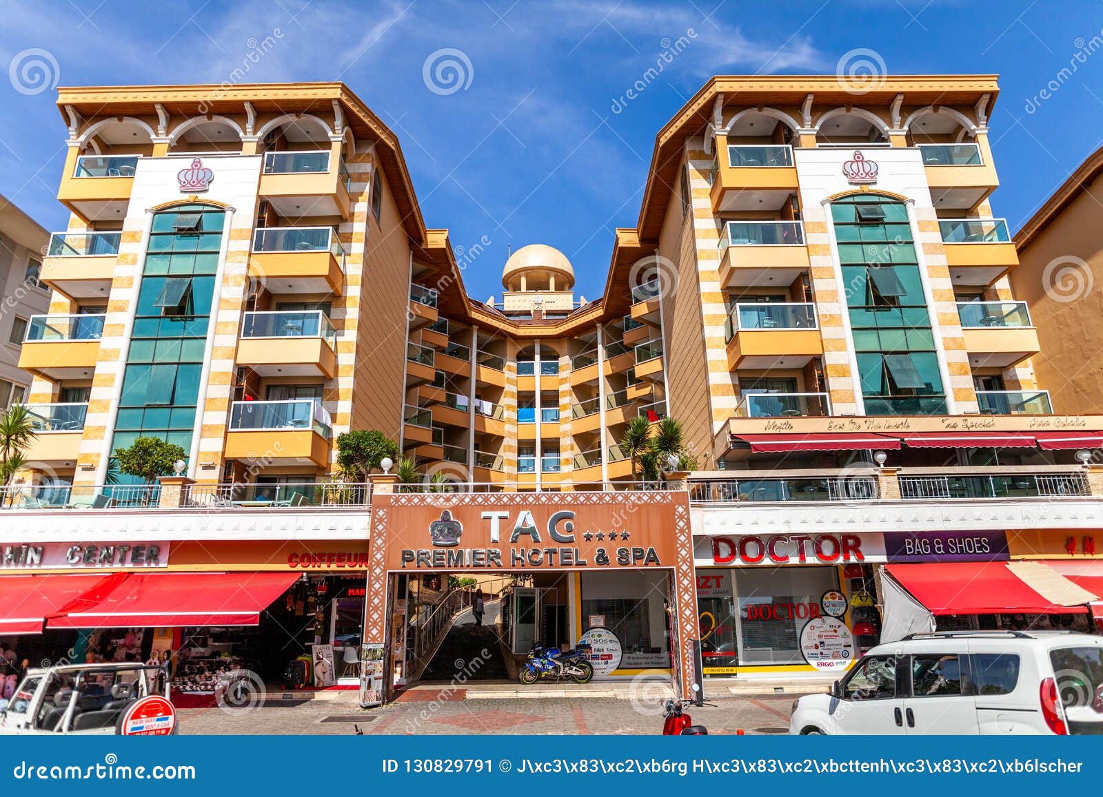 Front View from TAC Premier Hotel Editorial Photo - Image of balcony ...
