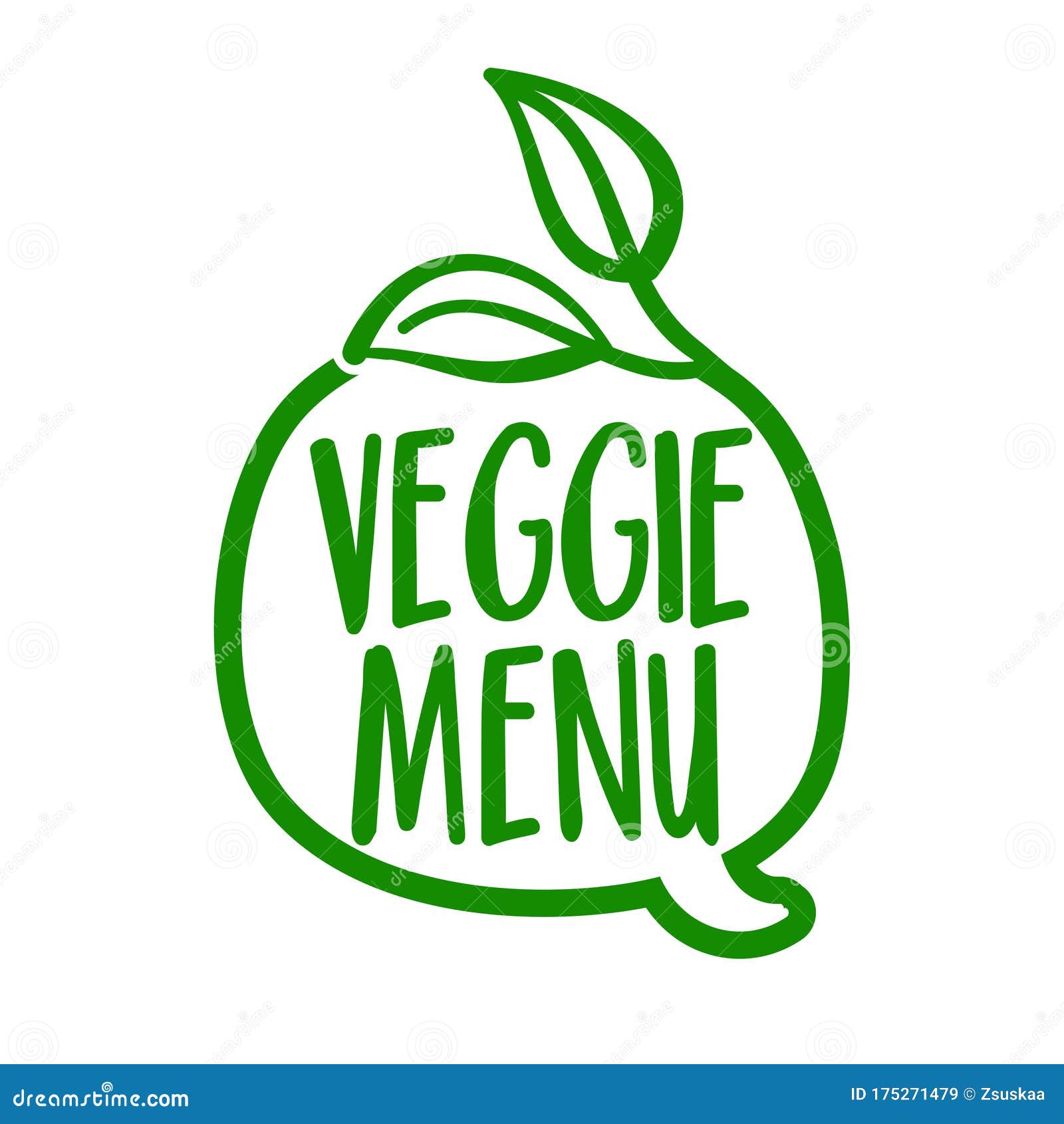 Veggie Menu - Support Healthy Food, Buy Fresh Products. Stock Vector ...