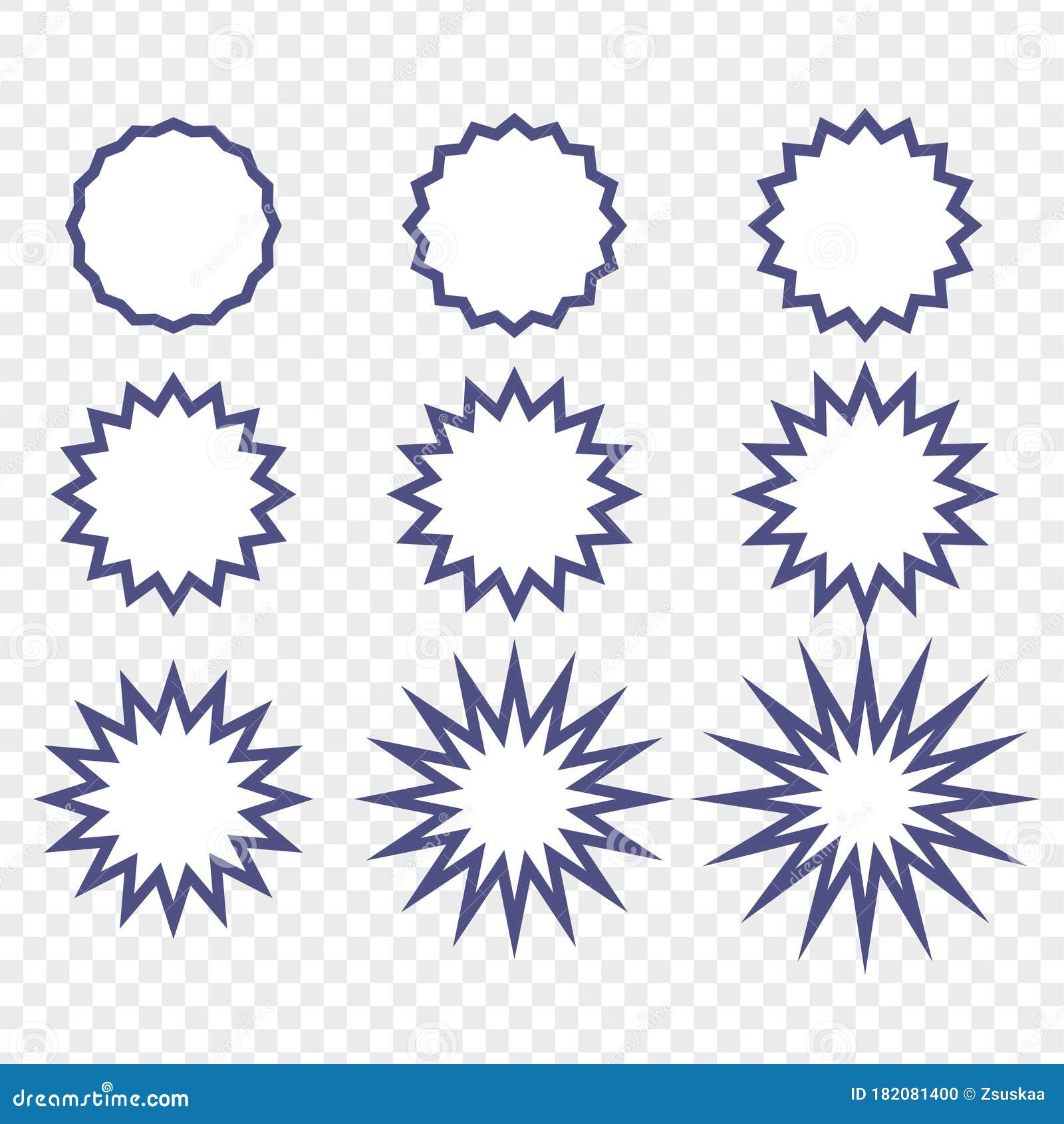 Curvy Frames Cartoon Vector | CartoonDealer.com #13204049