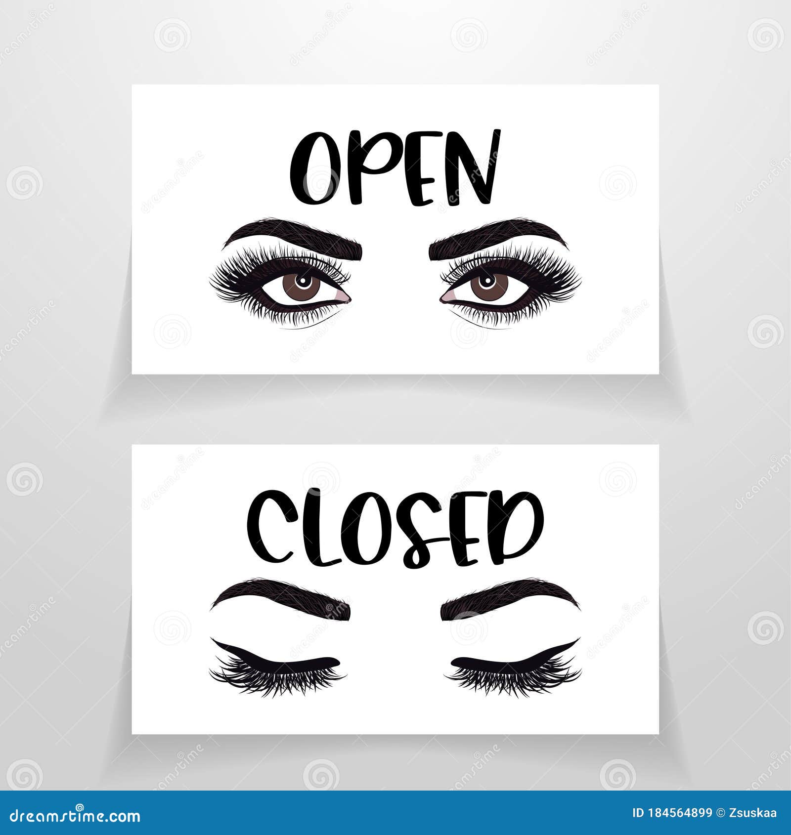 We Are Closed. Business Closure Sign. Circle Frame, Product Stage ...