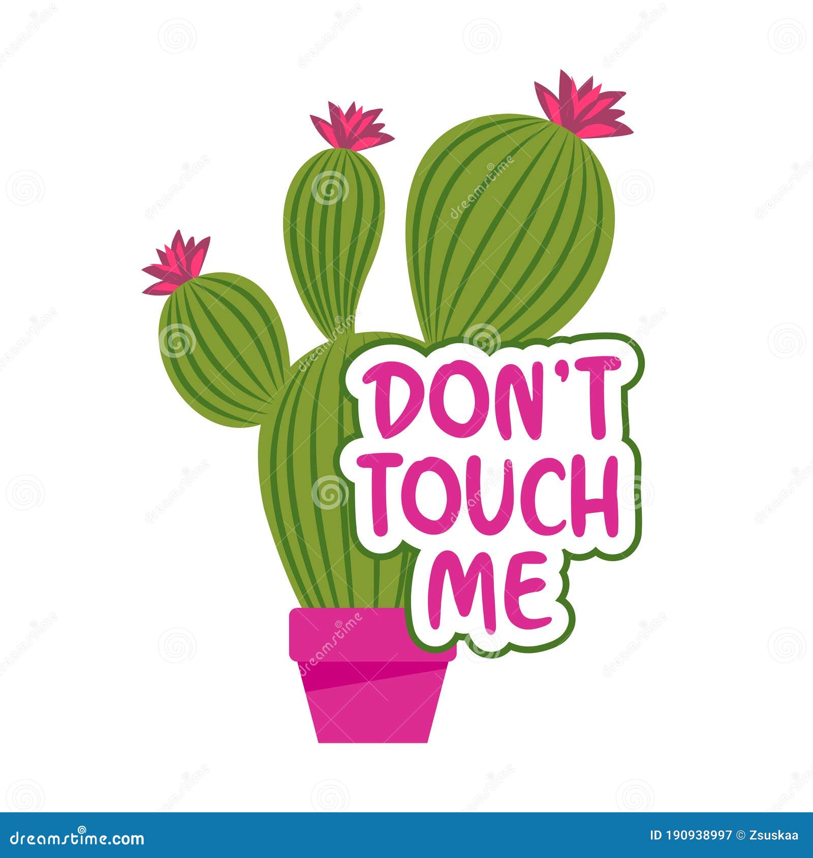 Do Not Touch Me Sign