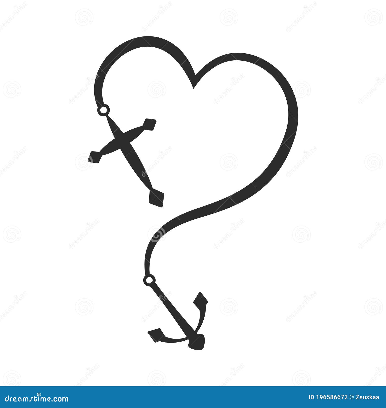 Anchor Infinity Clipart