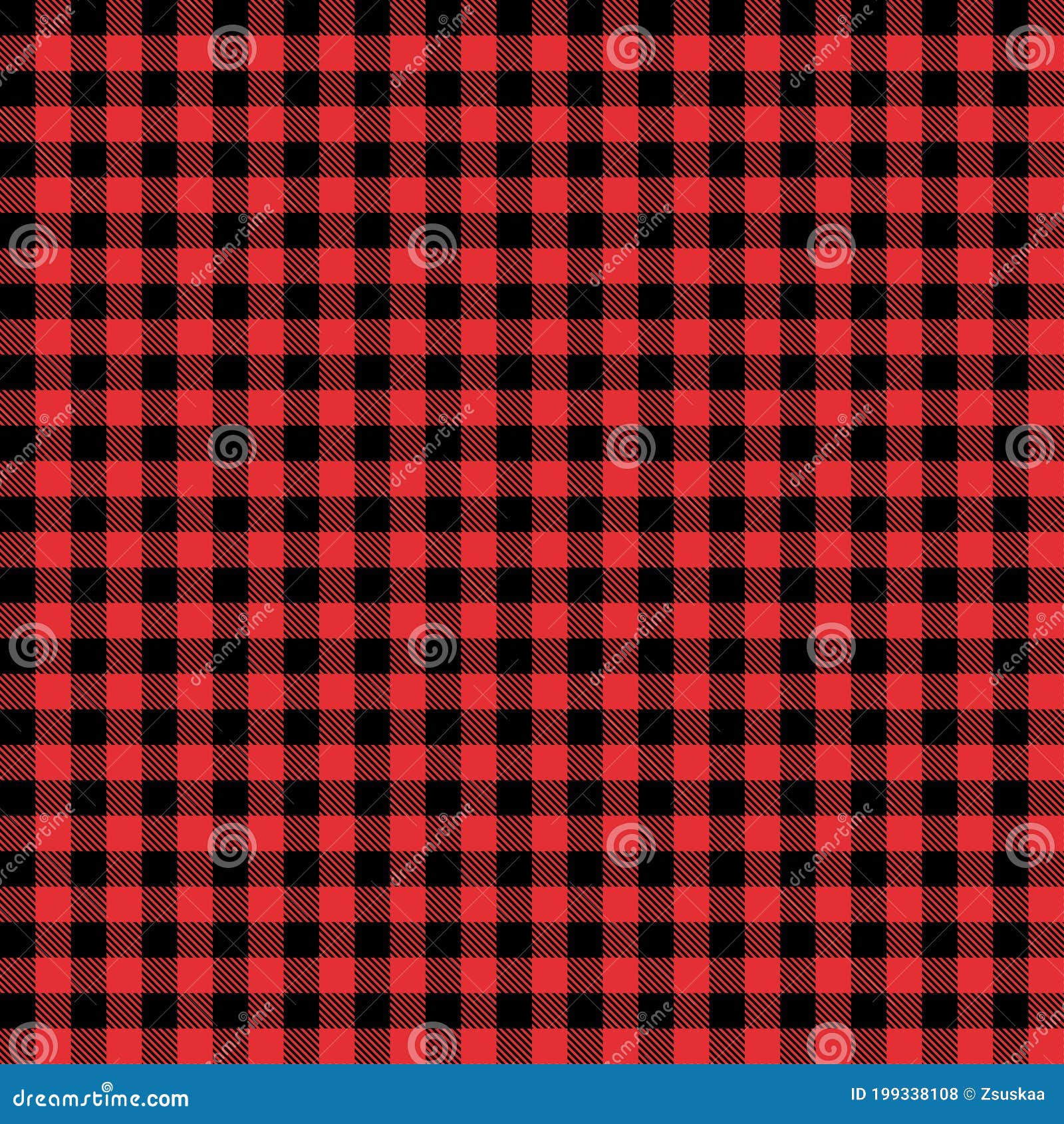 Plaid Black And White Preppy Patterns Stock Illustration ...