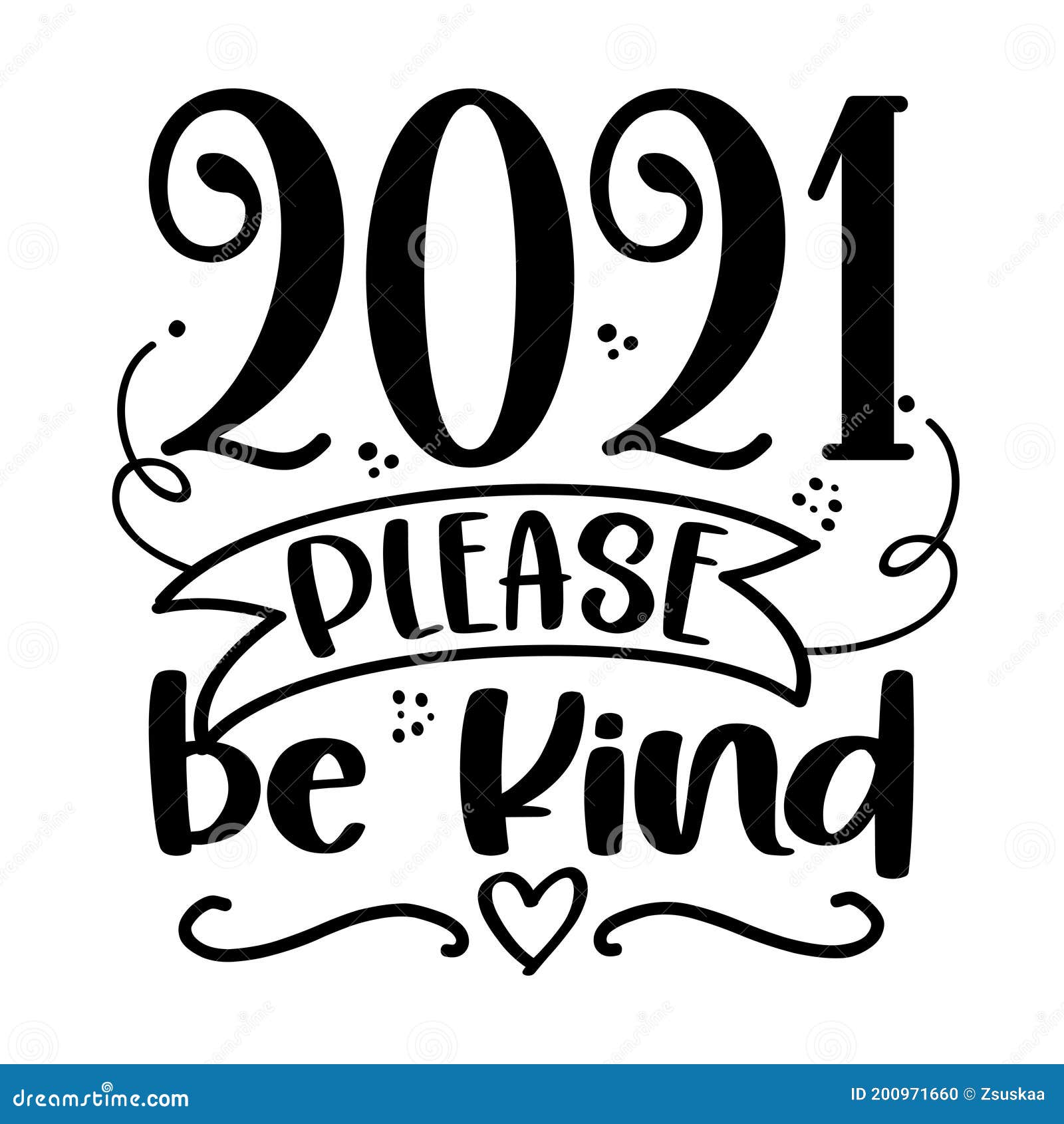 Please Use Kind Words. Hand Drawn Lettering. Vector Illustration ...