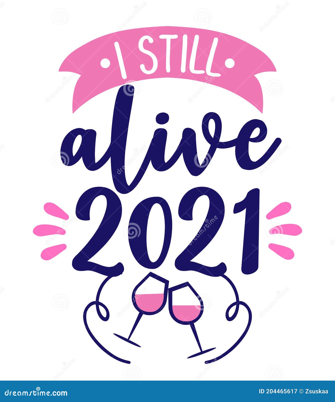 Alive Happy Spring Tree With Titmouses Bird, Concept Of Happy Tree ...