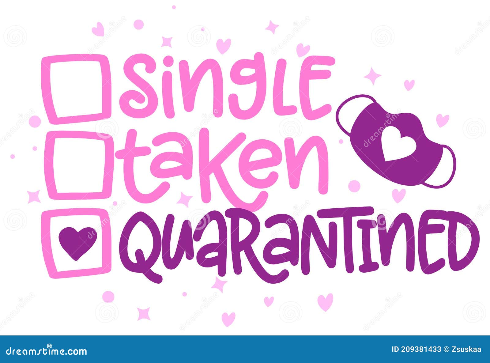Taken Relationship Status, Banner, Poster And Sticker Stock Photography ...