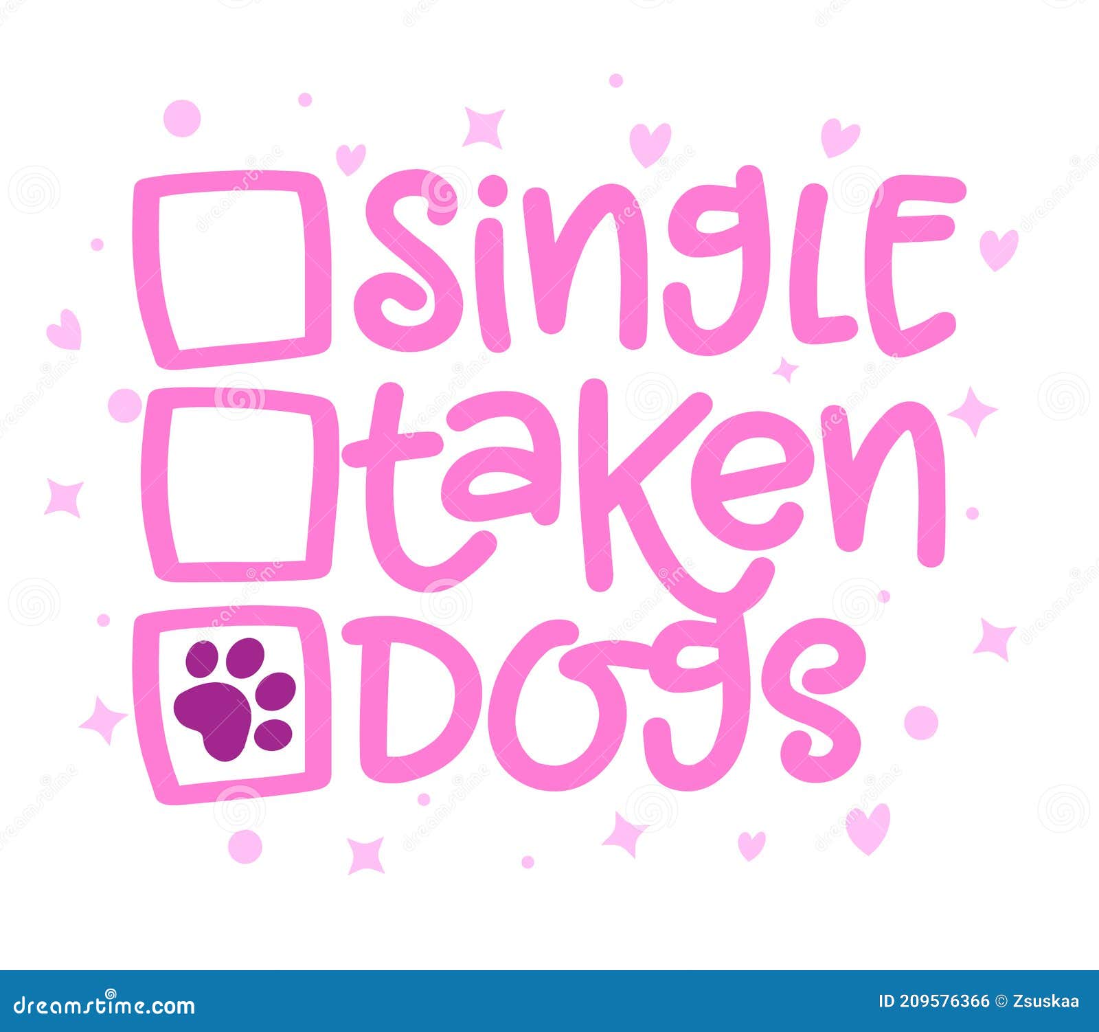 Taken Relationship Status, Banner, Poster And Sticker Stock Photography ...