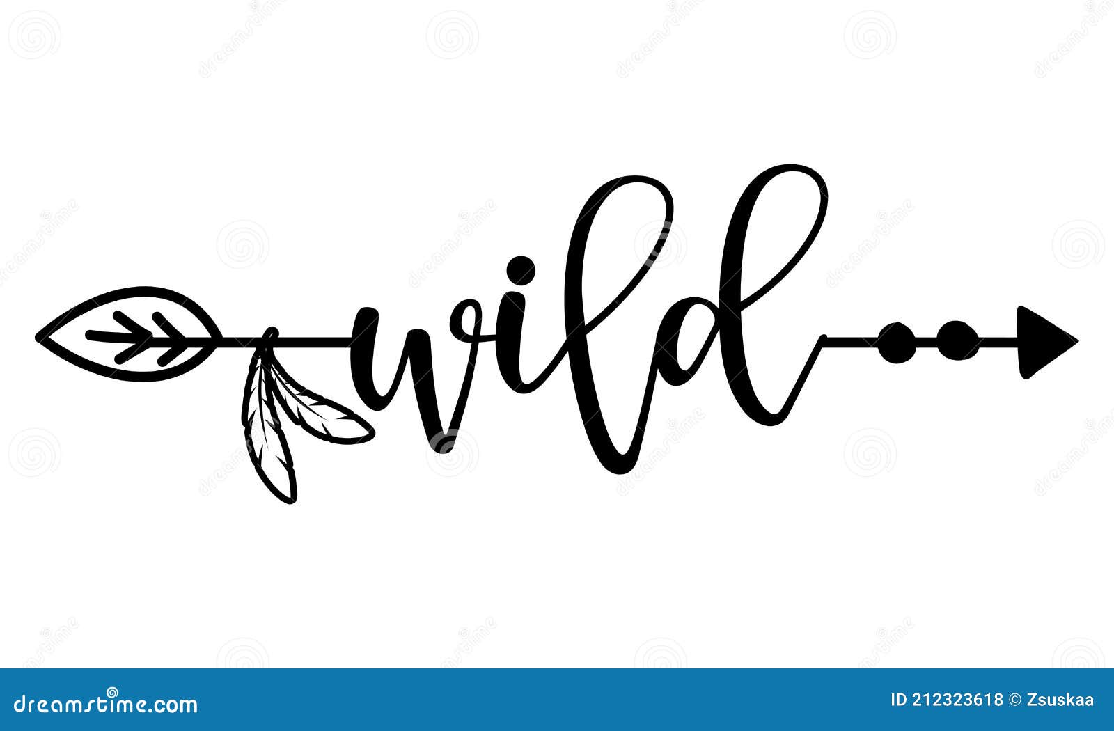 Wild - 3d Word Azure On White Background. Render Furry Letters. Hair ...