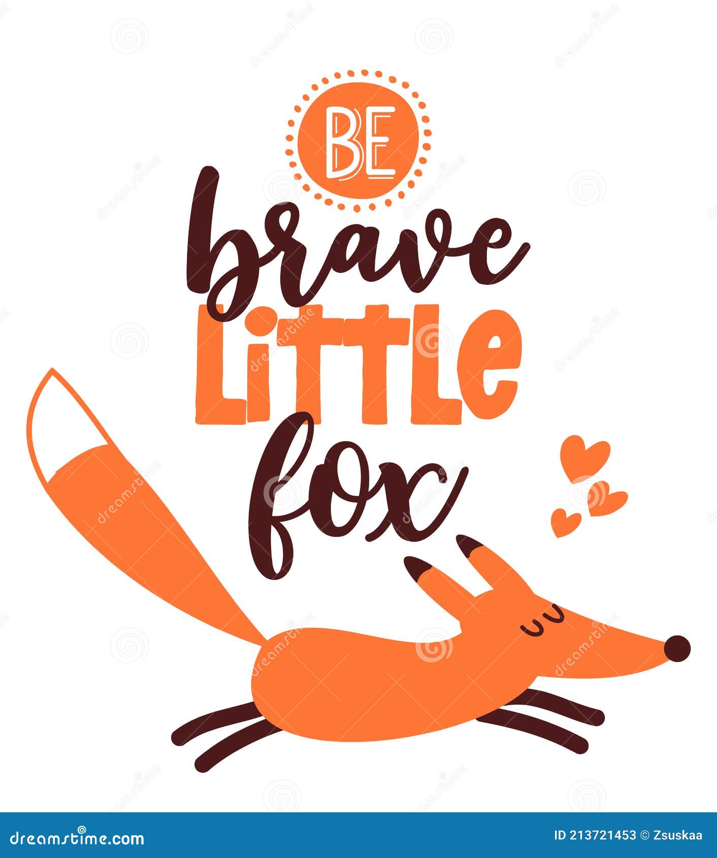 Brave Little Dinosaur Rex Quote. Fun Handdrawn Dinosaur Style Lettering ...