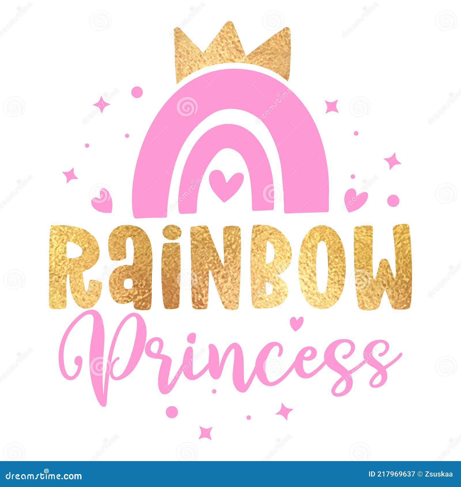 Rainbow Princess Background, Soft Pink Dawn Made In Realistic Style ...