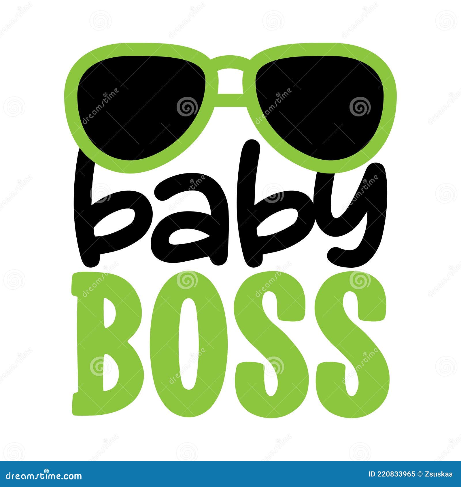 The Bossy One- Calligraphy Text With Crown And Heart. Vector ...