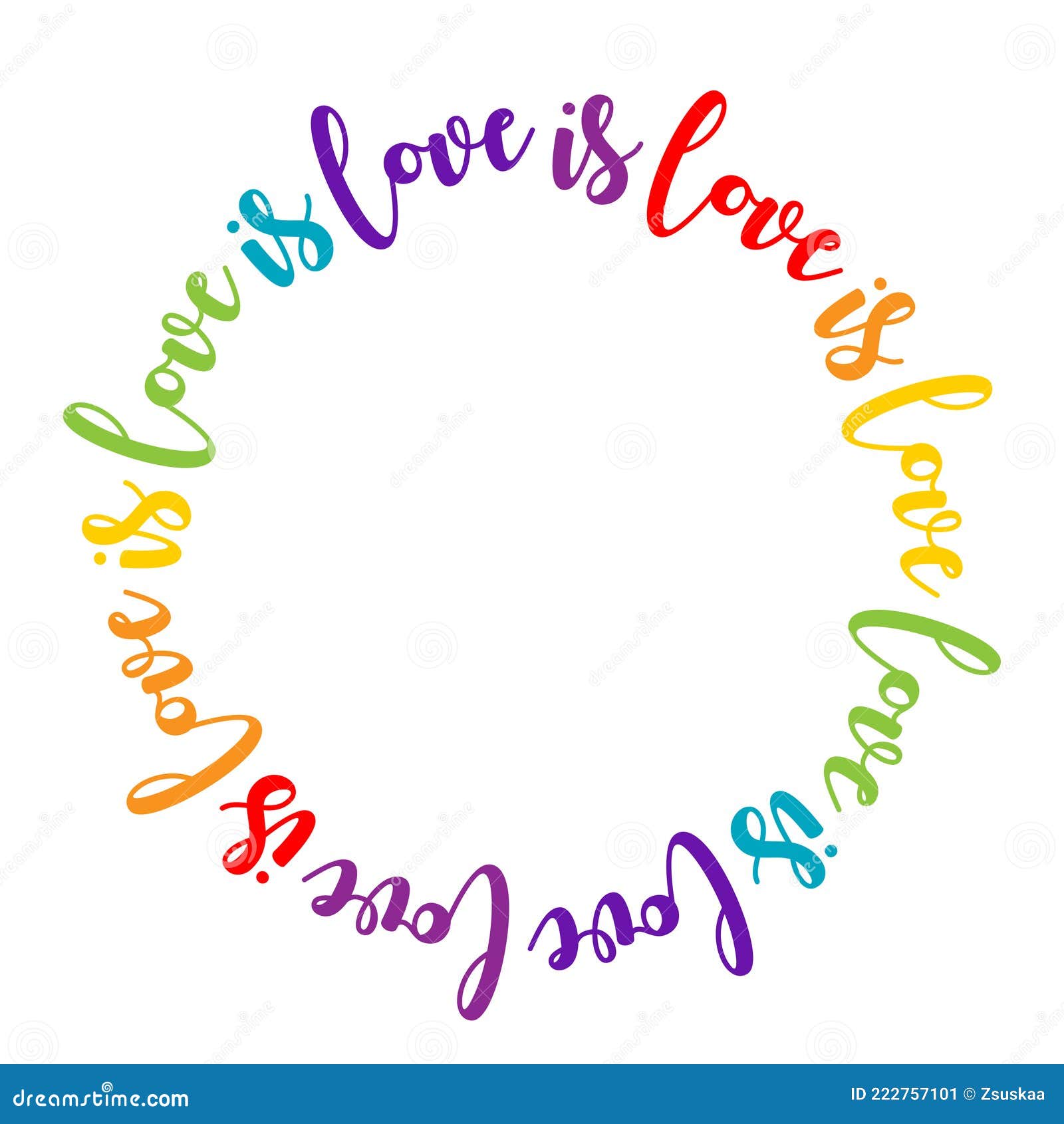 Be Pride. Slogan To Express Support For LGBTQIA Communities. Rainbow ...