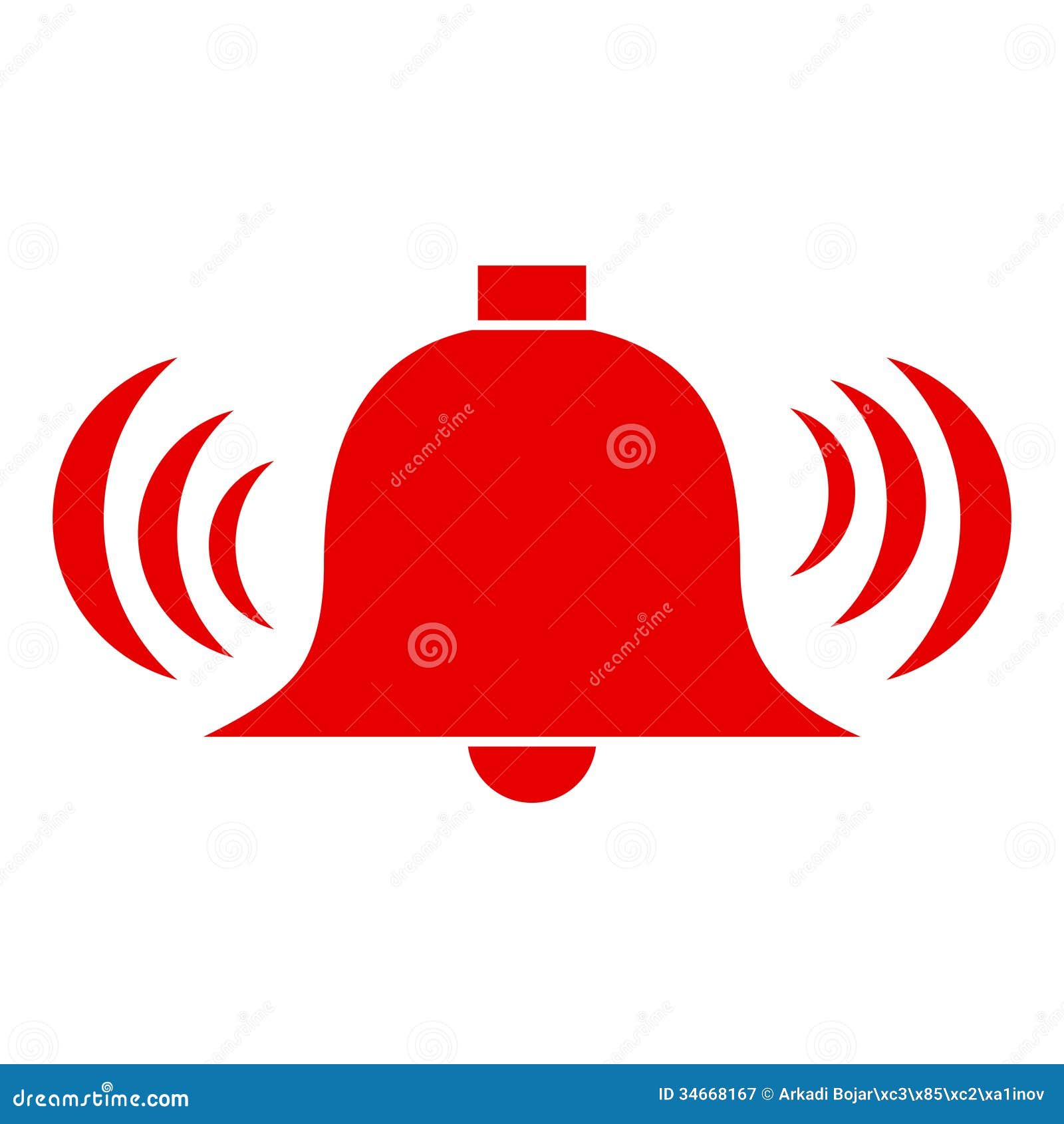 Alarm vector illustratie. Illustration of tijdopnemer - 34668167